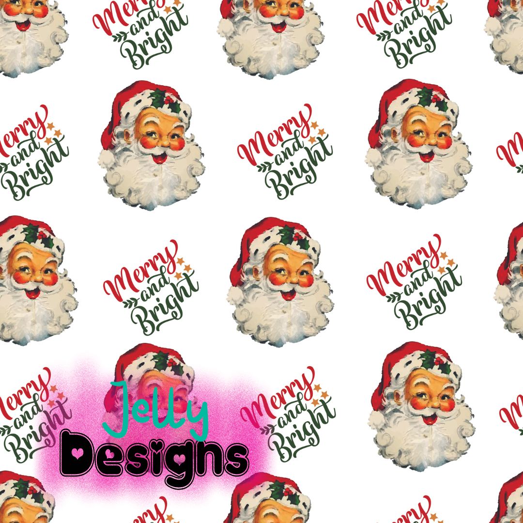 Merry and Bright Santa – Jelly Designs