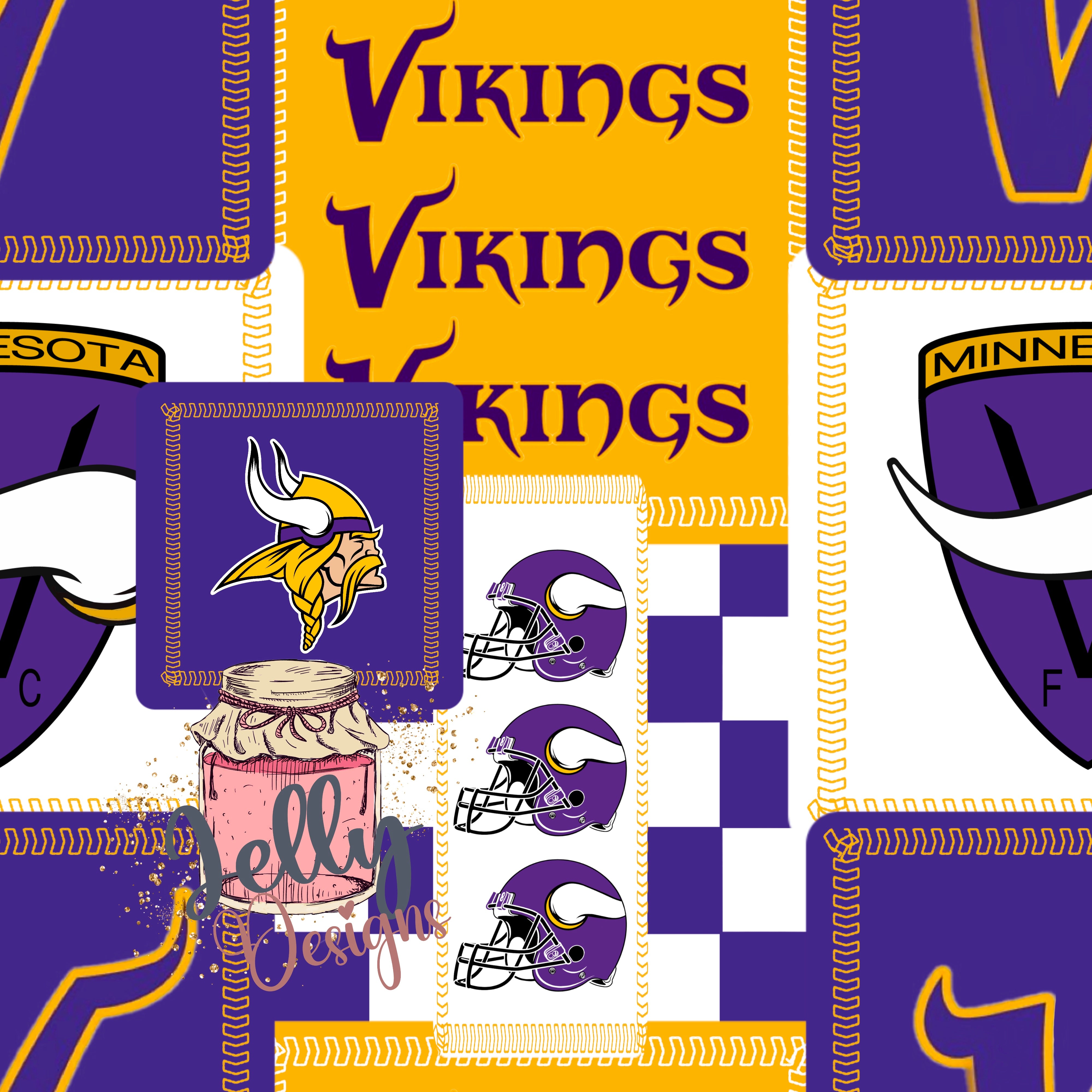 Vick Team Patch – Jelly Designs