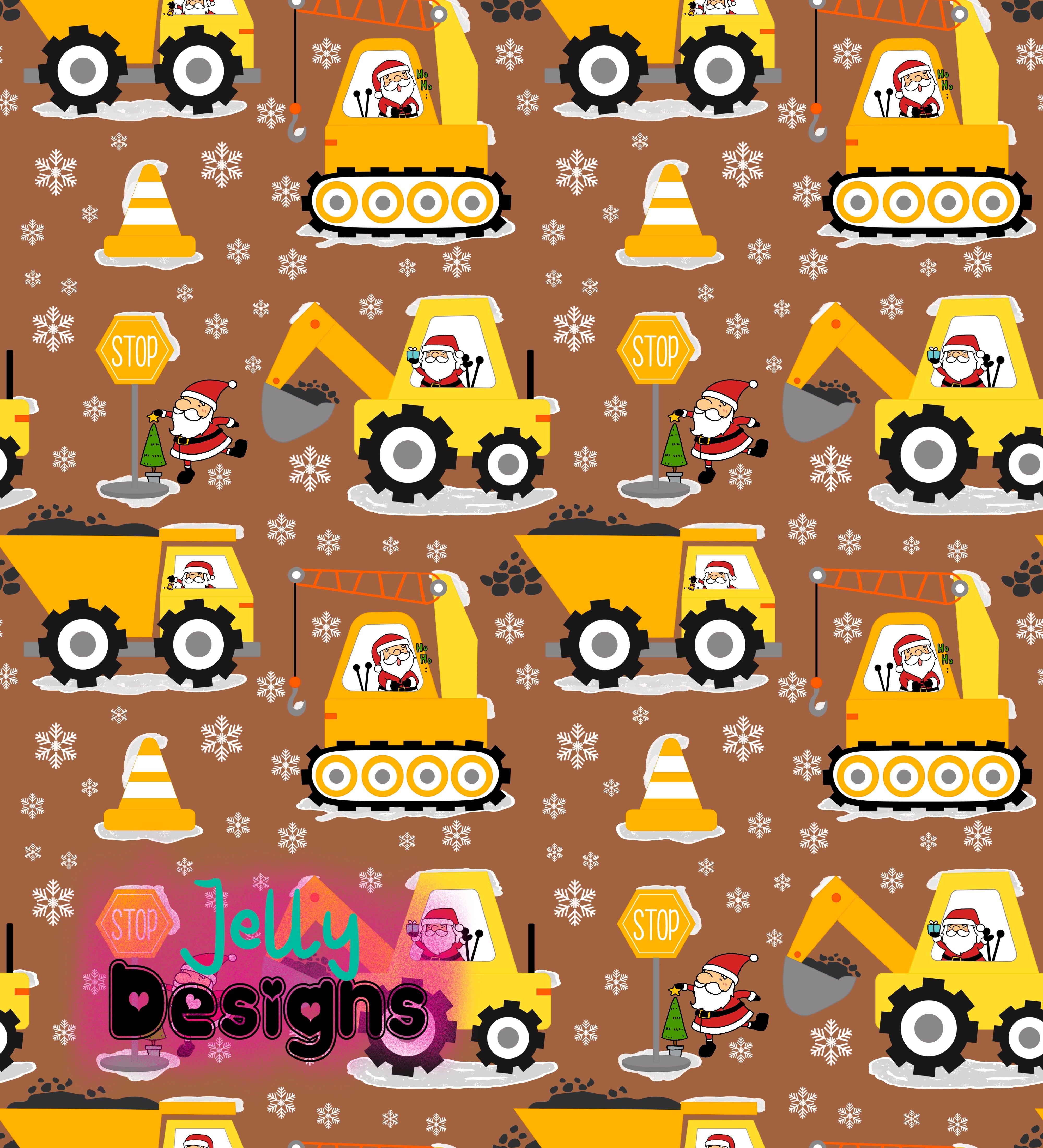 Boy Dig Christmas – Jelly Designs