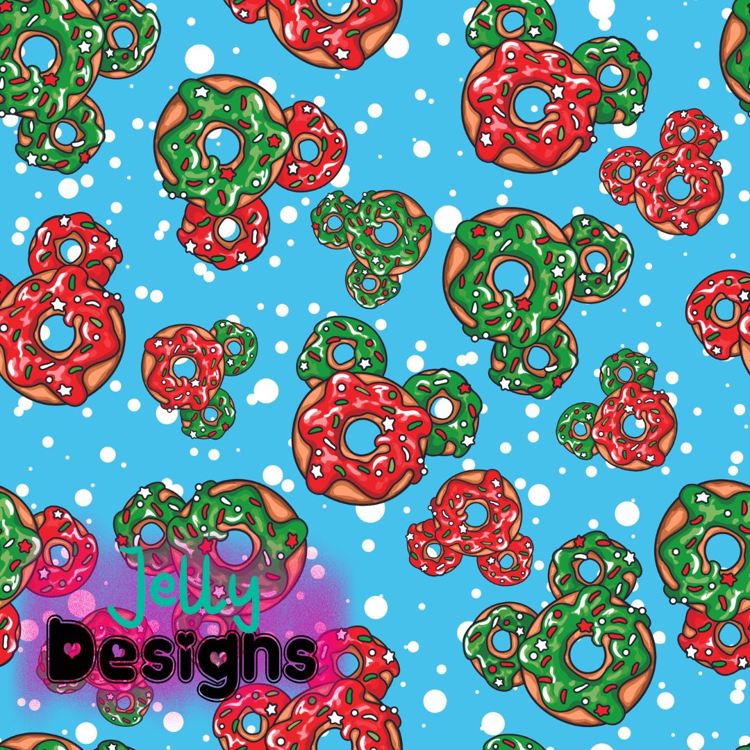 Mouse Christmas Donuts – Jelly Designs