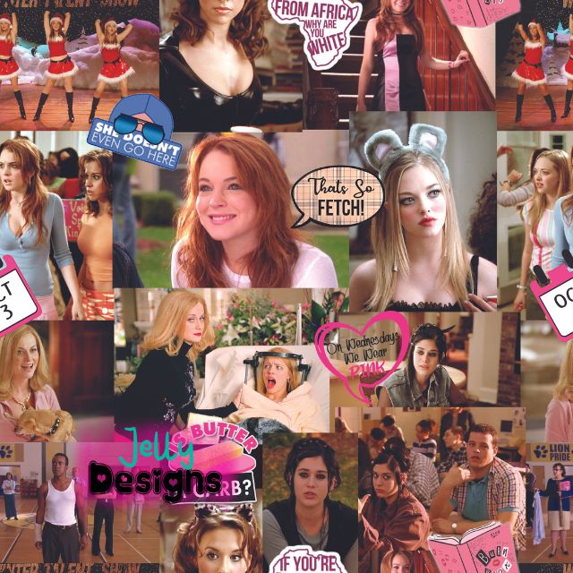 Girls Mean Collage – Jelly Designs